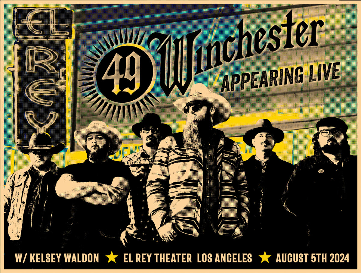 8.5.24 El Rey Theatre Poster - Signed – 49 Winchester